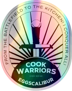 Eggscalibur by Cook Warriors