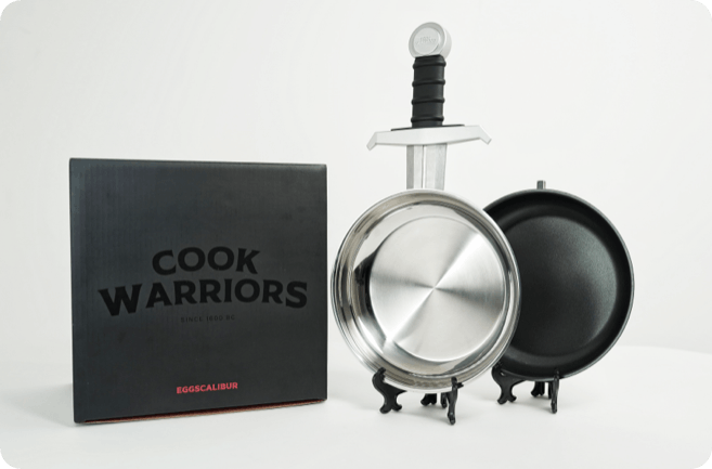 Eggscalibur by Cook Warriors